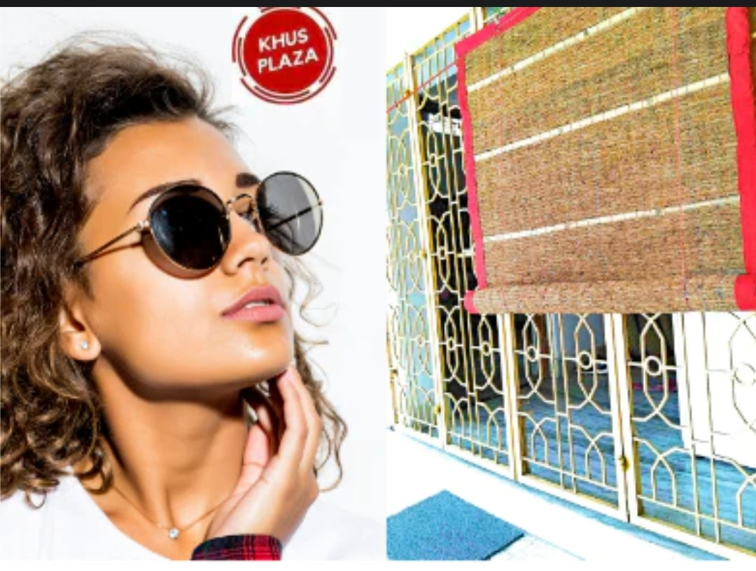 Khusplaza : Buy Khus Curtains @ Rs 63 ! Vetiver Curtains Online.