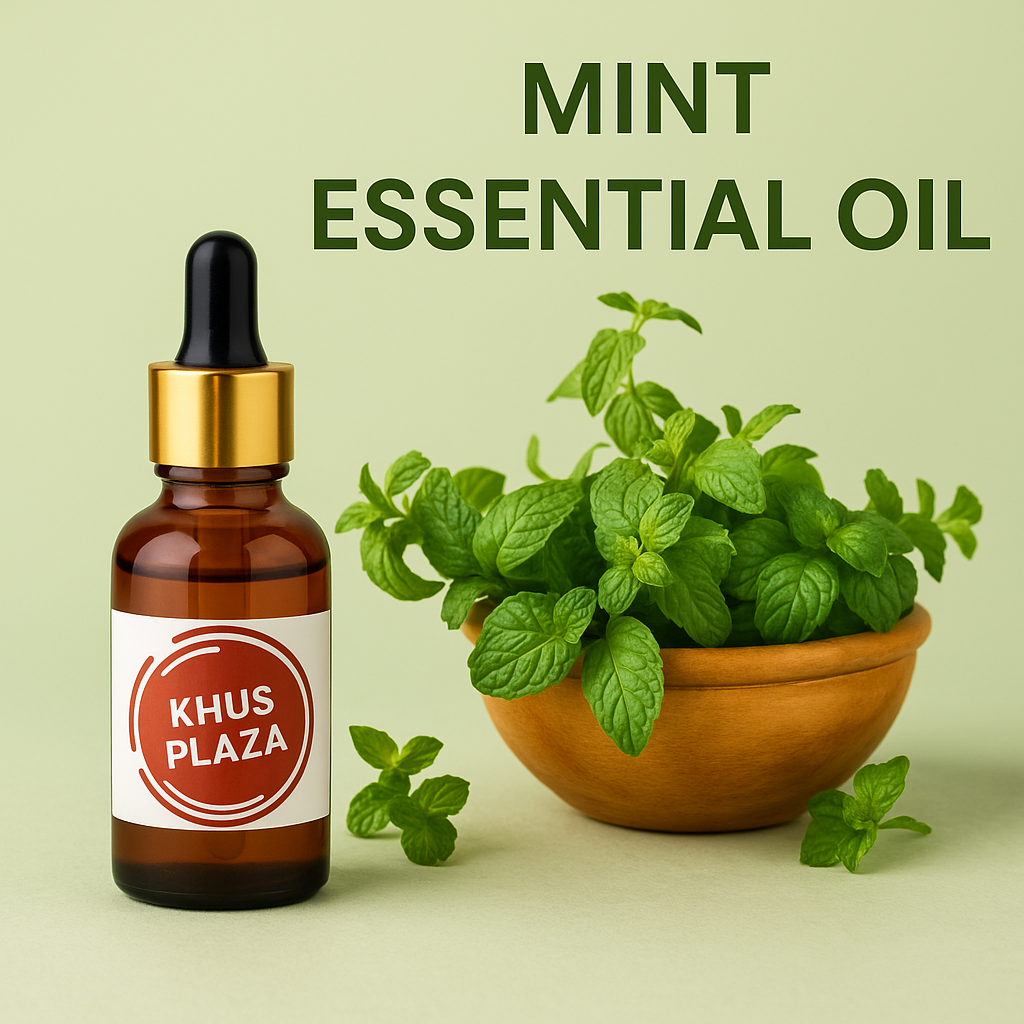 Mint essential oil 10gm pack – Khusplaza